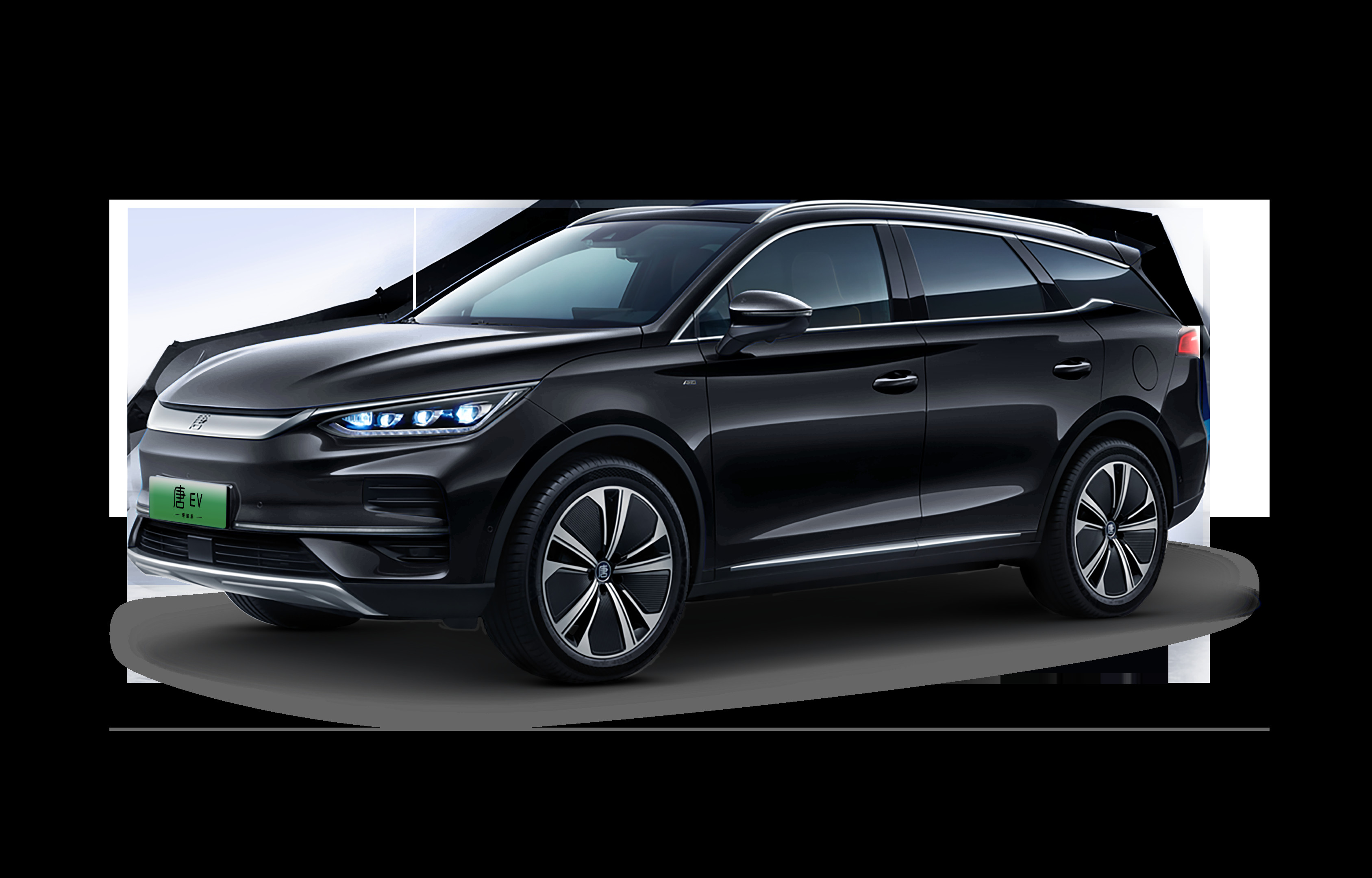 4WD Tang BYD EV Vehicle Cars 5 Door 7 Seat SUV Long Range 600KM 2024 ...